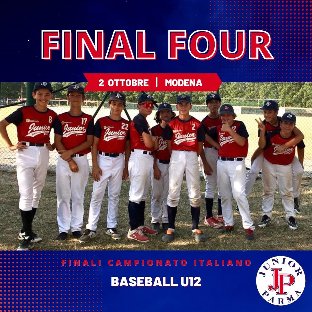 LO JUNIOR PARMA SI LAUREA CAMPIONE D’ITALIA NELLA CATEGORIA UNDER 12. I ...